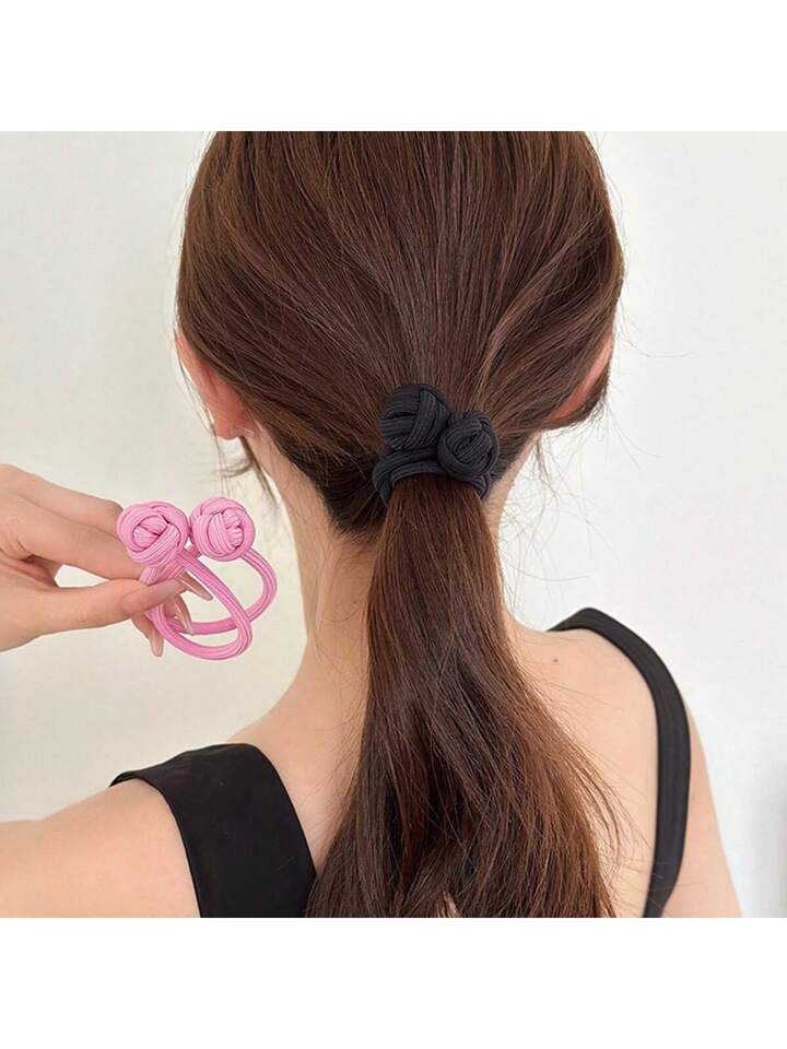 Chinese Double Bun Hairstyle