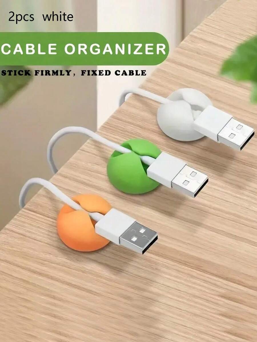 Organize Your Desktop with These 2-Pack Desktop Cable Managers! Cable ...