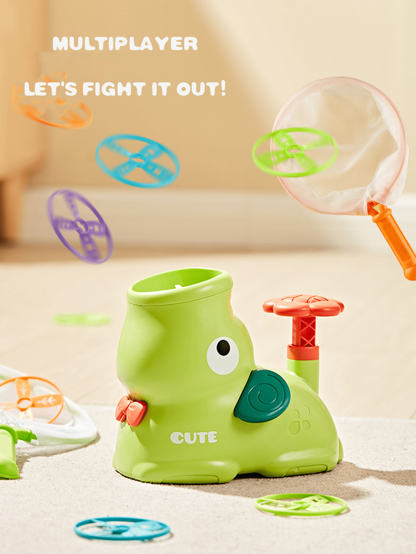 Children's outdoor flying disc toy, disc shooting toy, suitable for ...