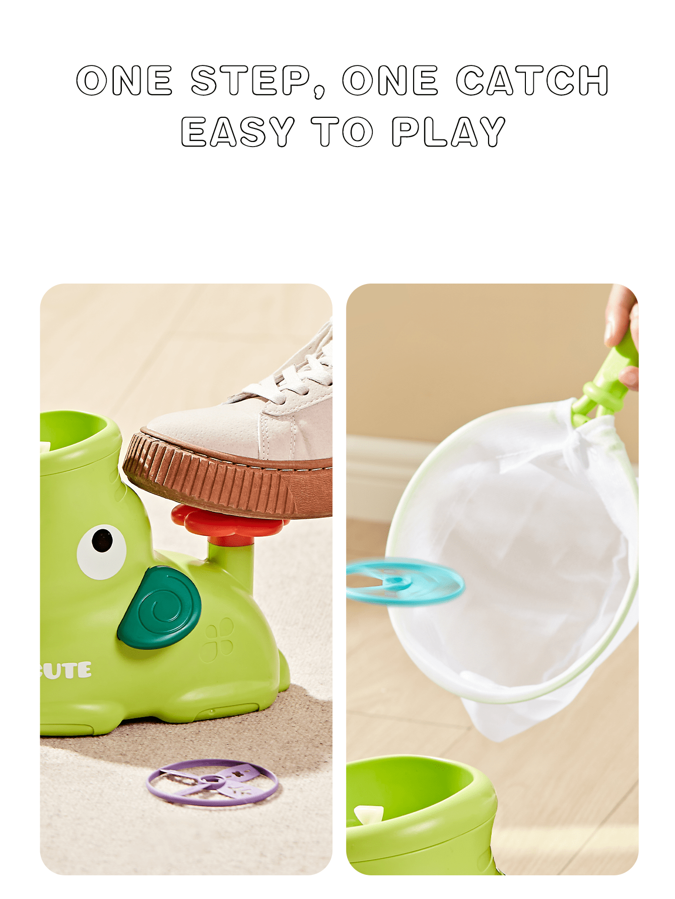 Children's outdoor flying disc toy, disc shooting toy, suitable for ...