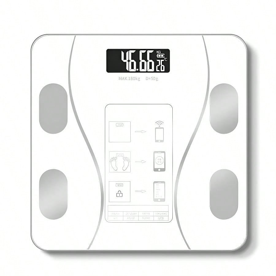 1 Pezzo Bilancia Del Grasso Corporeo, Bilancia Bt Bmi, Bilancia Smart Wireless Per Il Peso ...