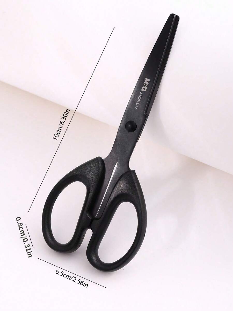 1pc Solid Color Scissors, Simple Multi-purpose Art Scissors For Office ...