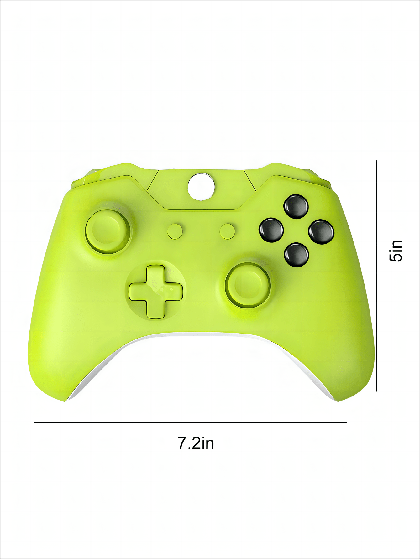 1pc Electric Yellow Wireless Gaming Controller For Xbox One, Compatible ...