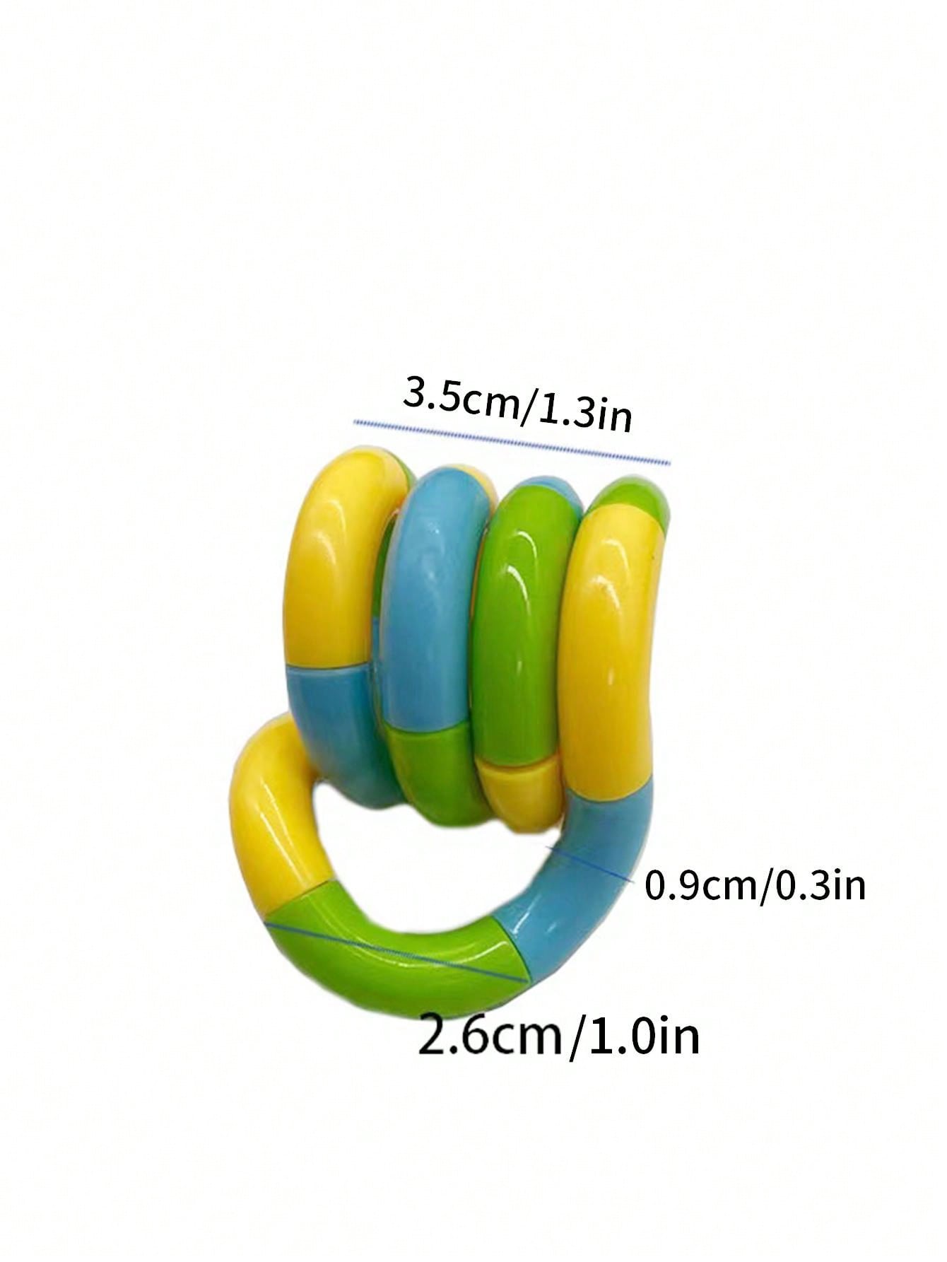 18 Seções Brinquedo Fidget Anti-Stress Flexível E Transformável ...