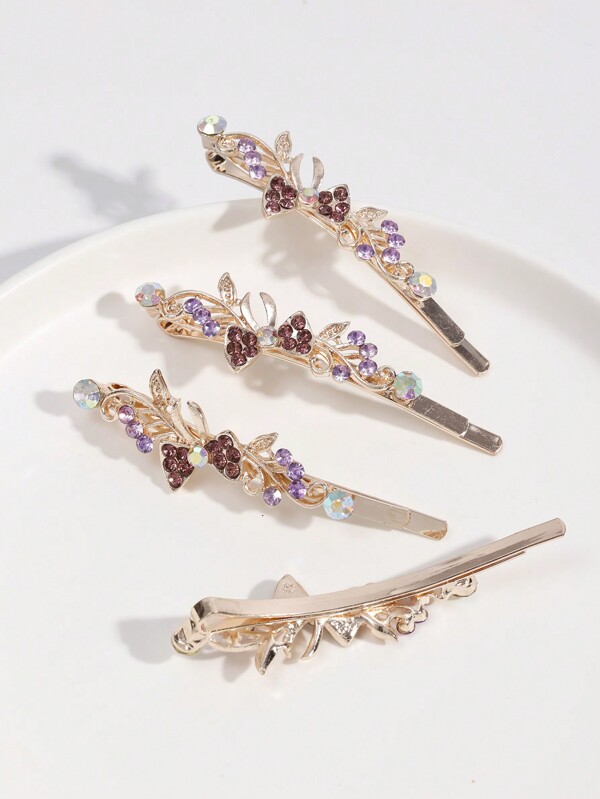 1pair(2pcs) Extra-long Hair Clips, Women's Hair Accessories, For Bangs ...