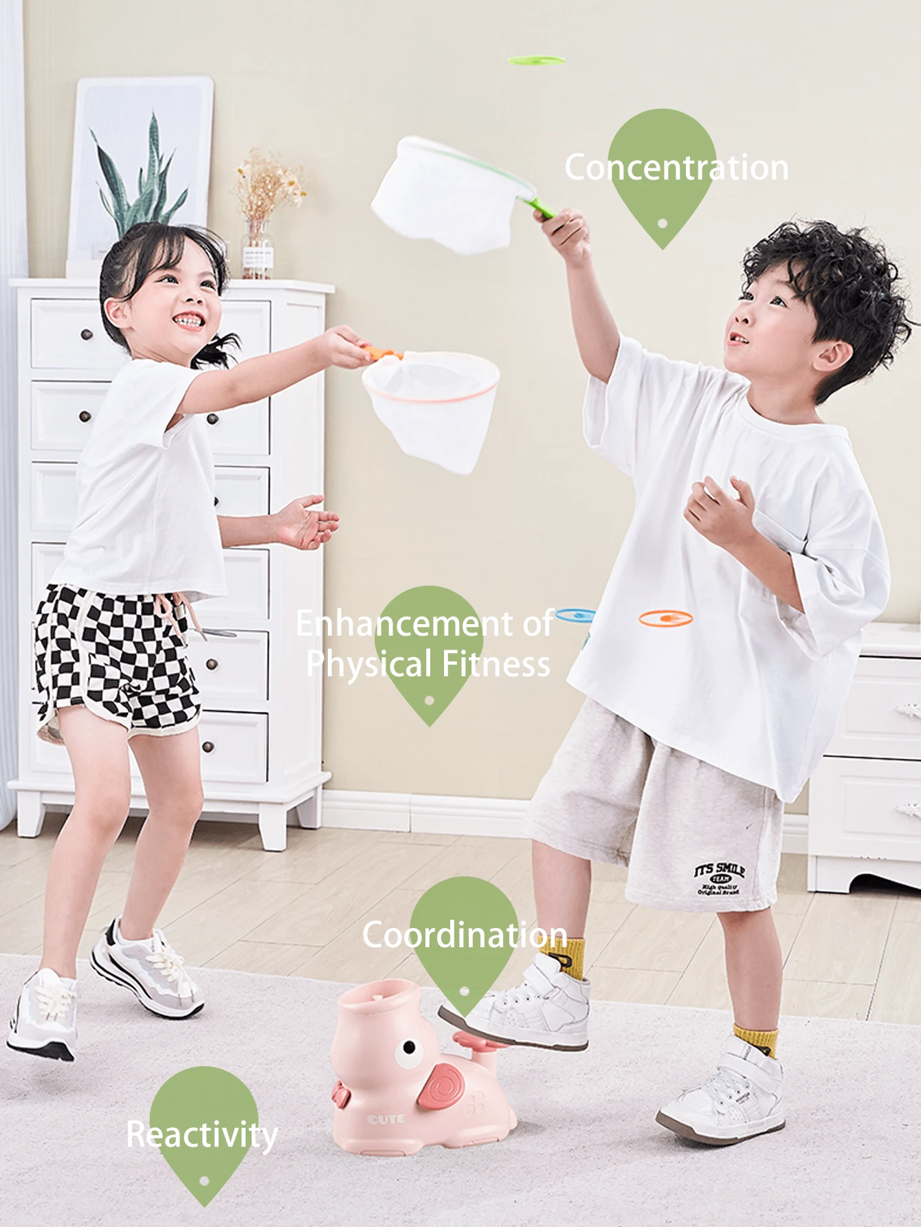 Children's outdoor flying disc toy, disc shooting toy, suitable for ...