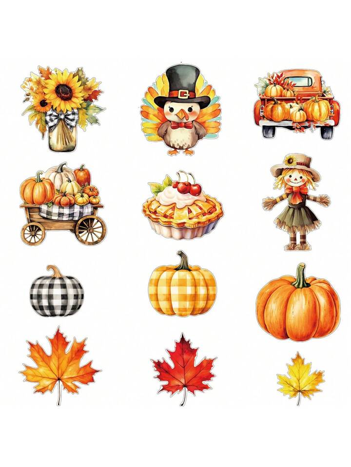 Thanksgiving Decoration Cutouts
