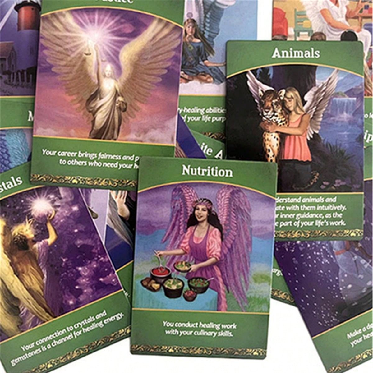 44 Cards/Set 12x8.3cm Life Purpose Oracle Cards Deck Game Entertainment ...