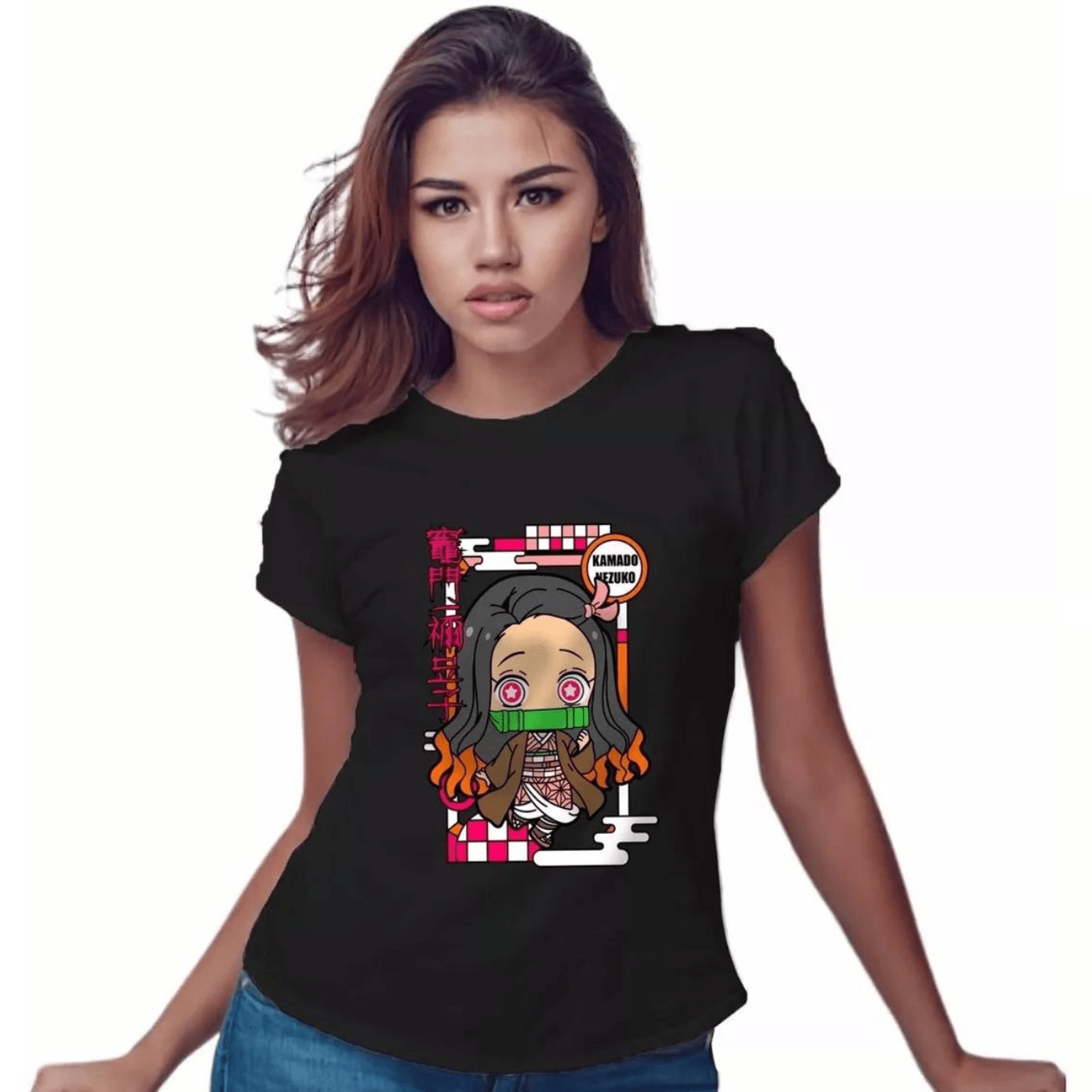 Playera Ajustada D. Slayer Nezuko | Moda de Mujer | SHEIN México