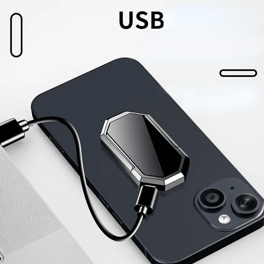 1pc New Design Phone Holder With Lighter And Usb Charging Function ...