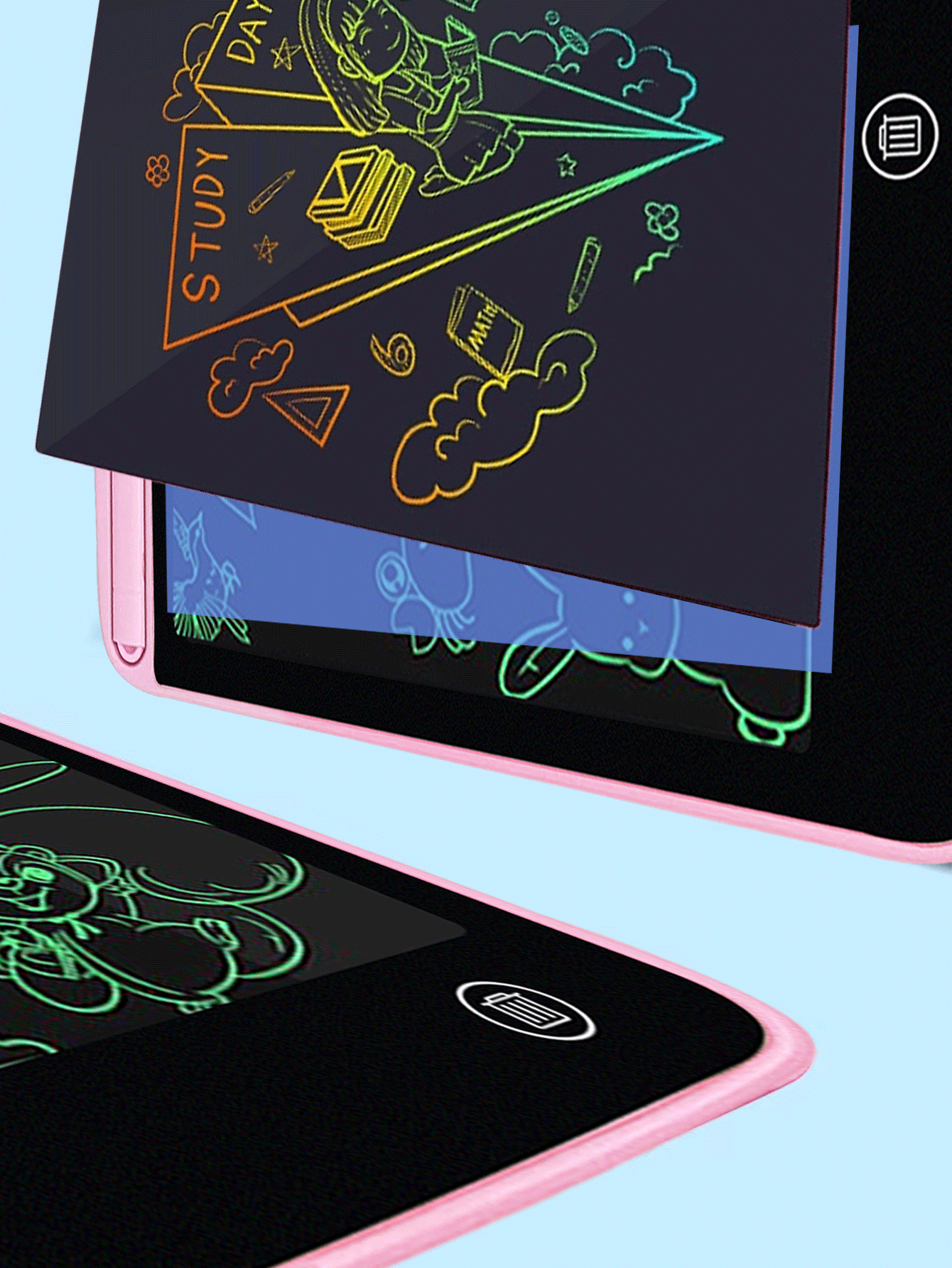 6.5 Inch Children Drawing Board, Colorful, Single Color, Mini Lcd ...