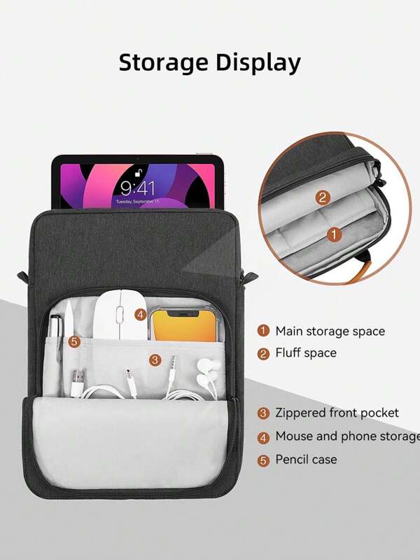 A Tablet Handbag Case for iPad Samsung Xiaomi Sleeve Bag for 9 to 13 ...