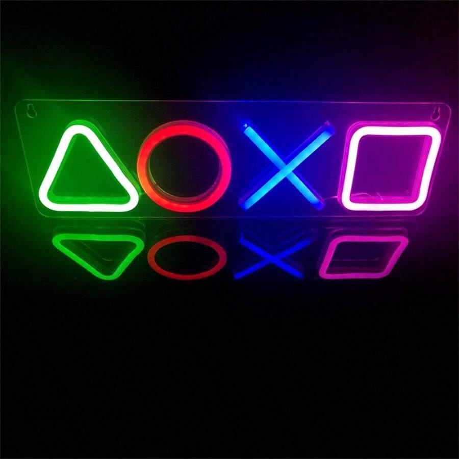 Bedroom Game Neon Light Sign, Game Room Light, Usb Powered Led Sign ...