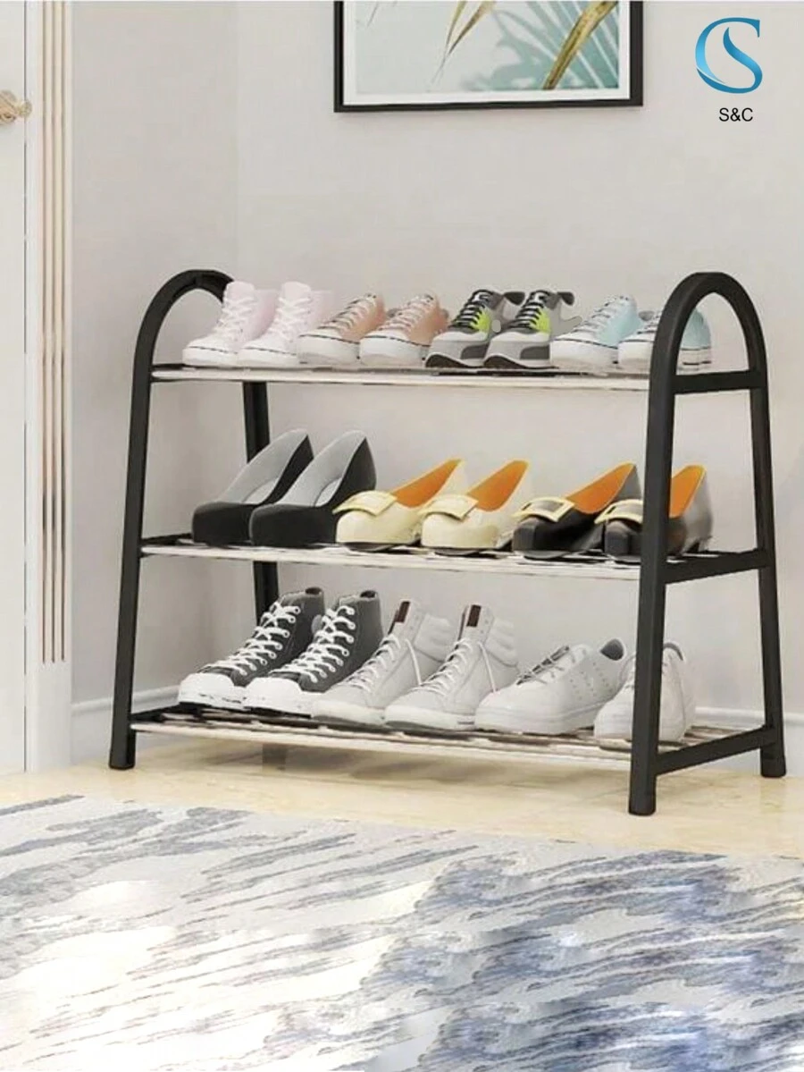 Zapatero Estante De Almacenamiento De 3 Niveles Estante De Zapatos ...