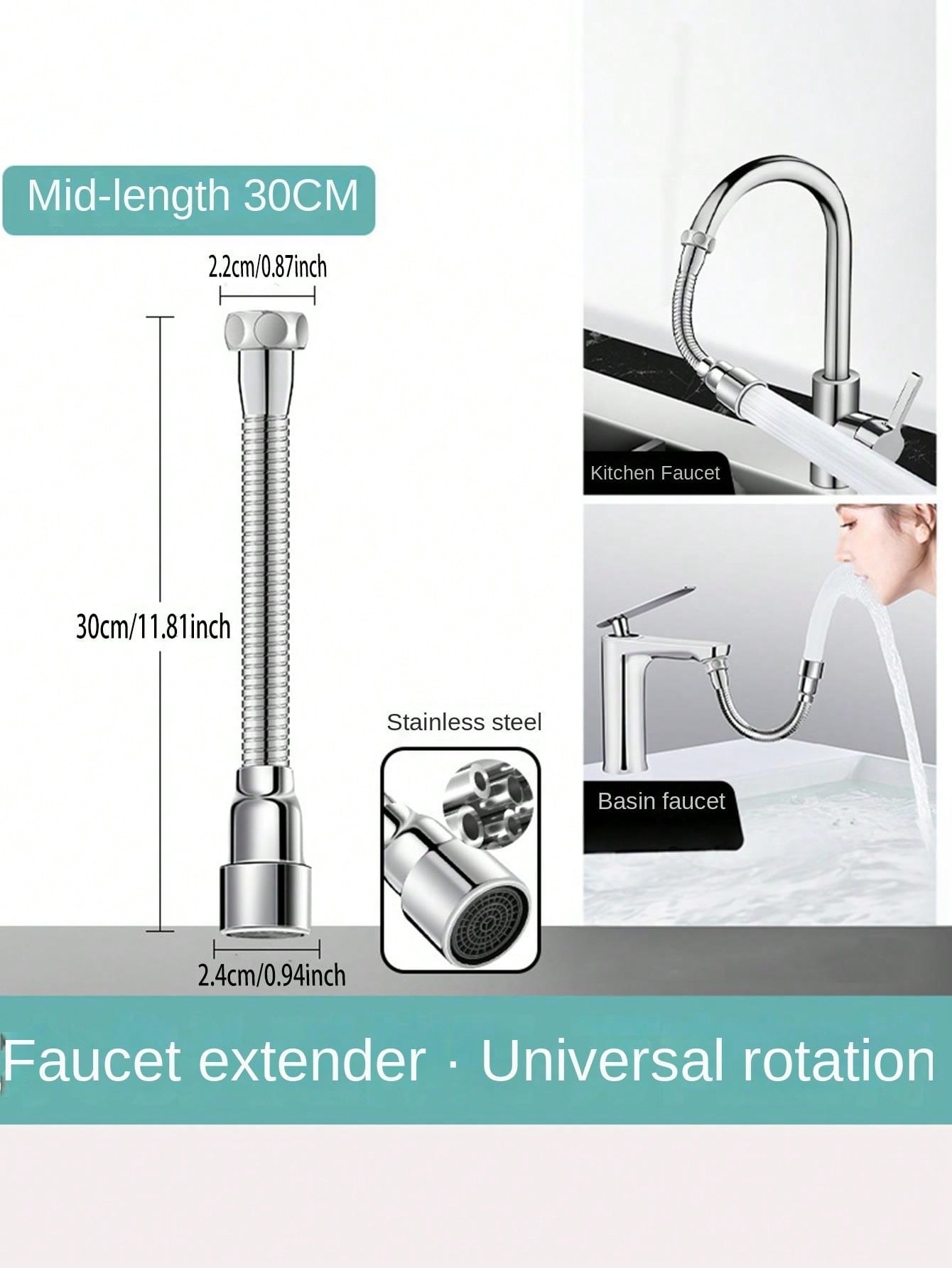 Stainless Steel Faucet Extension For Kitchen, Garden, Courtyard ...