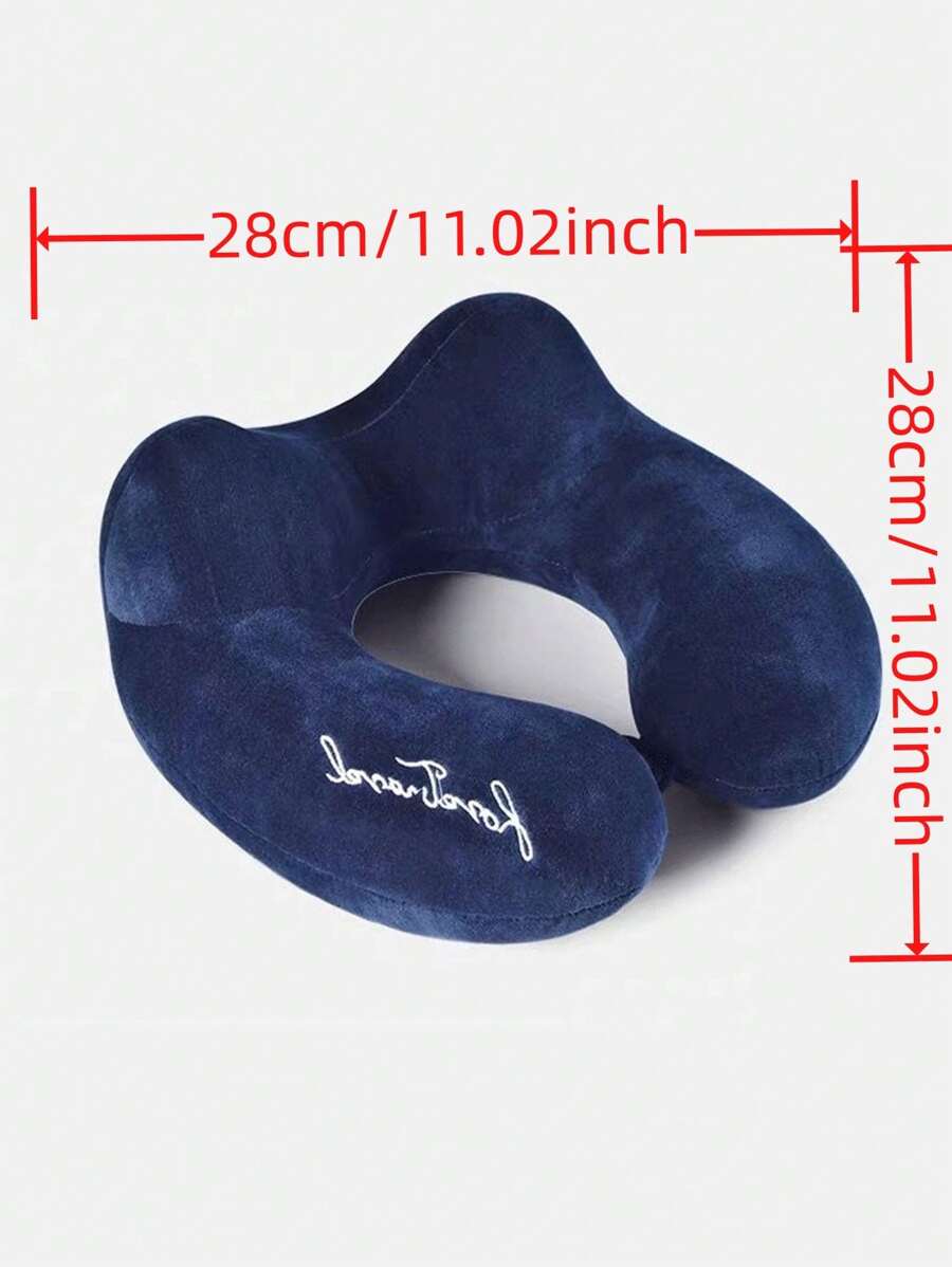Travel U Shaped Pillow Neck Protector For Neck And Cervical Spine Great For Airplane Car And