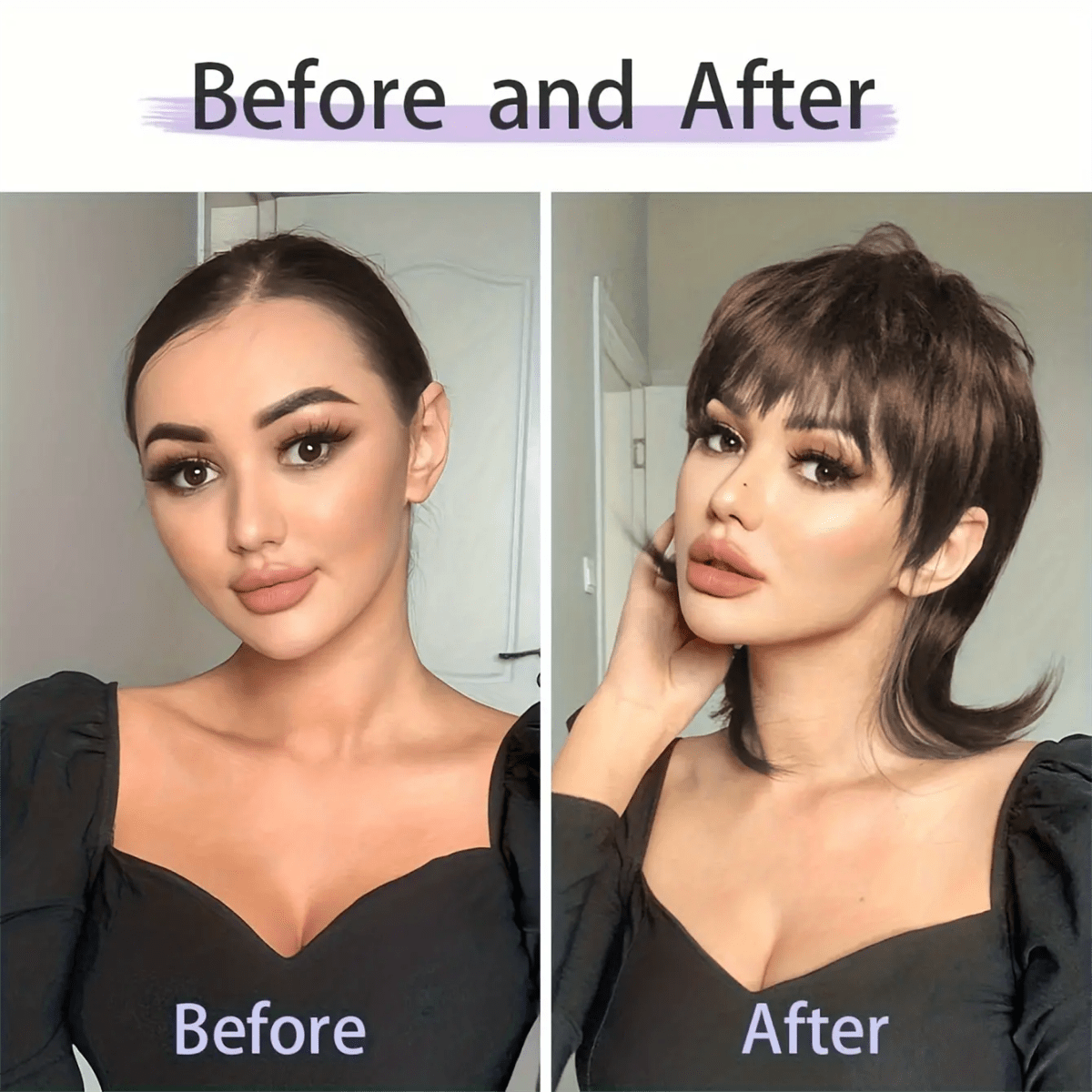 Pelucón Sintético Con Corte Pixie En Capas De 12 Pulgadas En Color ...