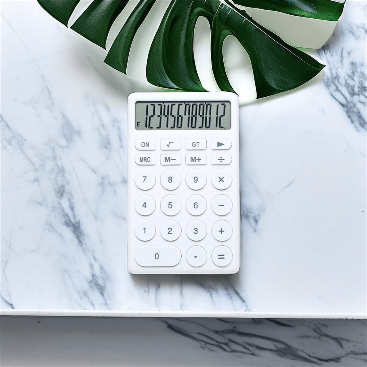 Large Screen Calculator, Creative Macaron Colored, Simplistic Portable ...