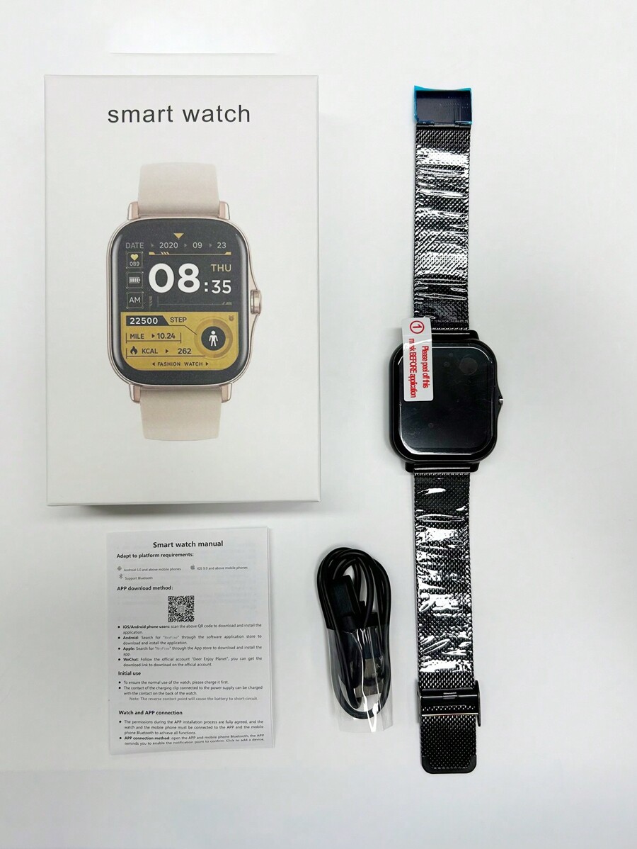 Smart Watch sport Heart Rate Fitness Tracker BT smartwatch | SHEIN EUR