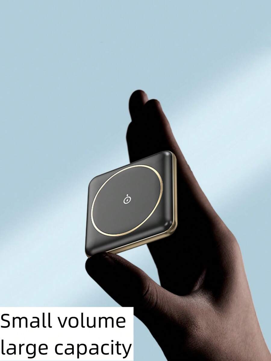 Mini Magnetic Wireless 5000mAh Power Bank With Compact Design And ...