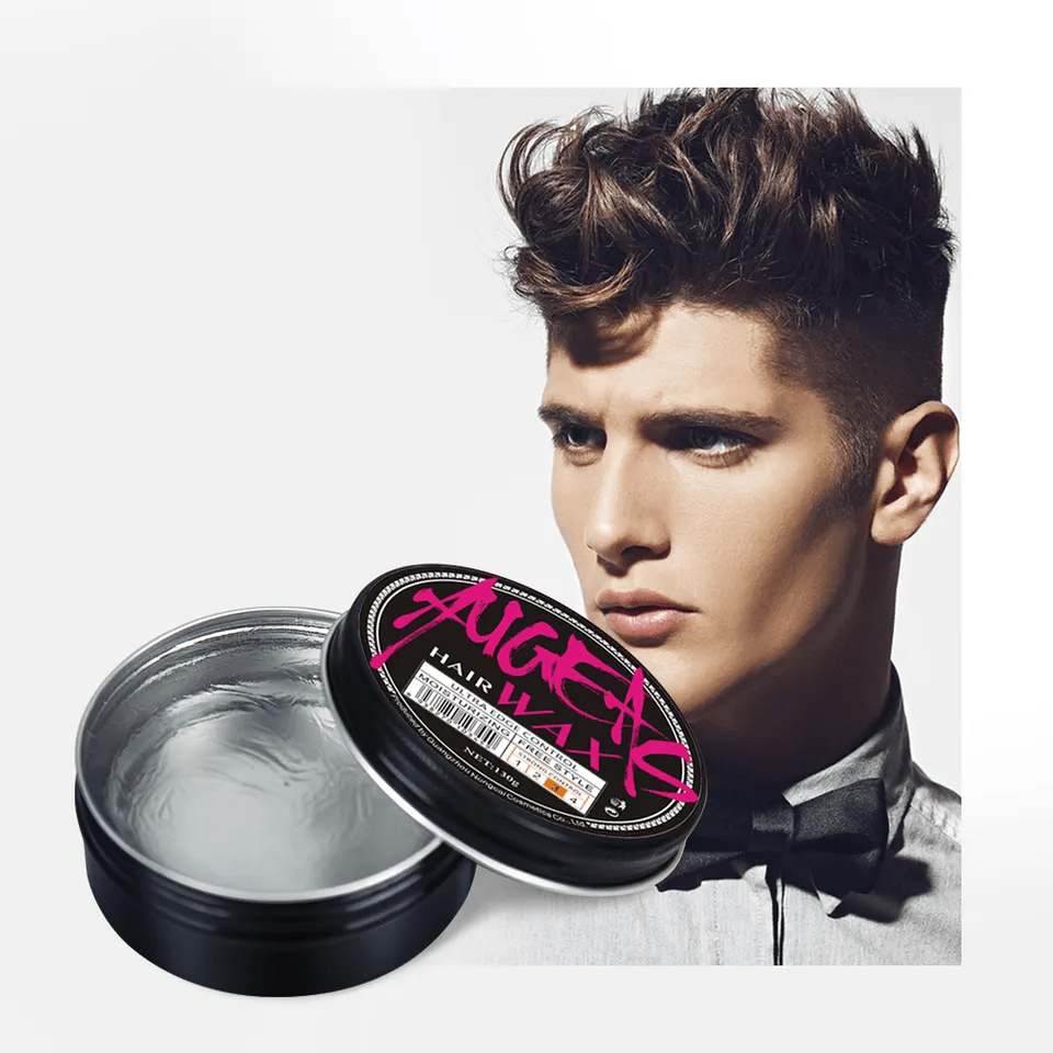 150g Men's Hair Wax, Natural Strong Hold, Anti-frizz, Easy To Wash ...