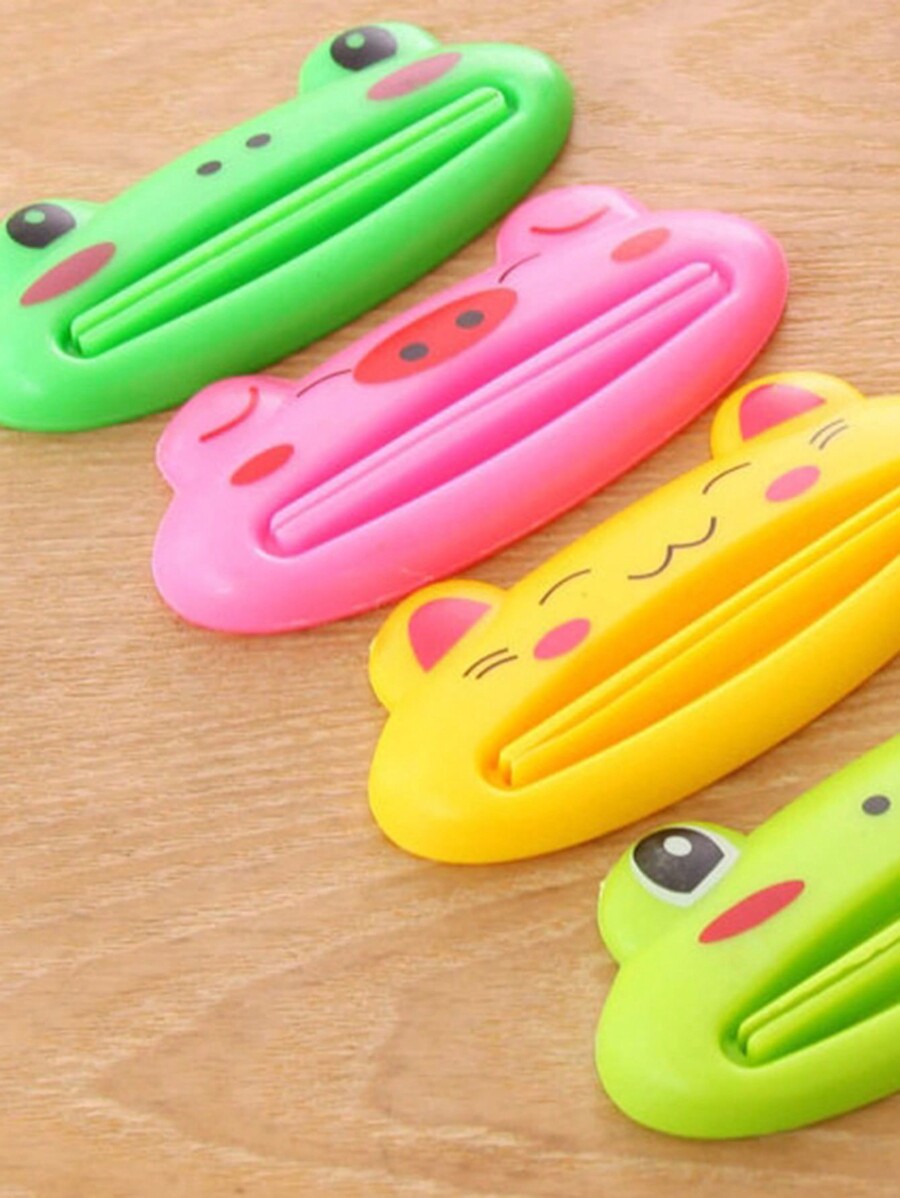 2pcs Cartoon Animal Shaped Toothpaste & Face Wash Squeezer | SHEIN UK