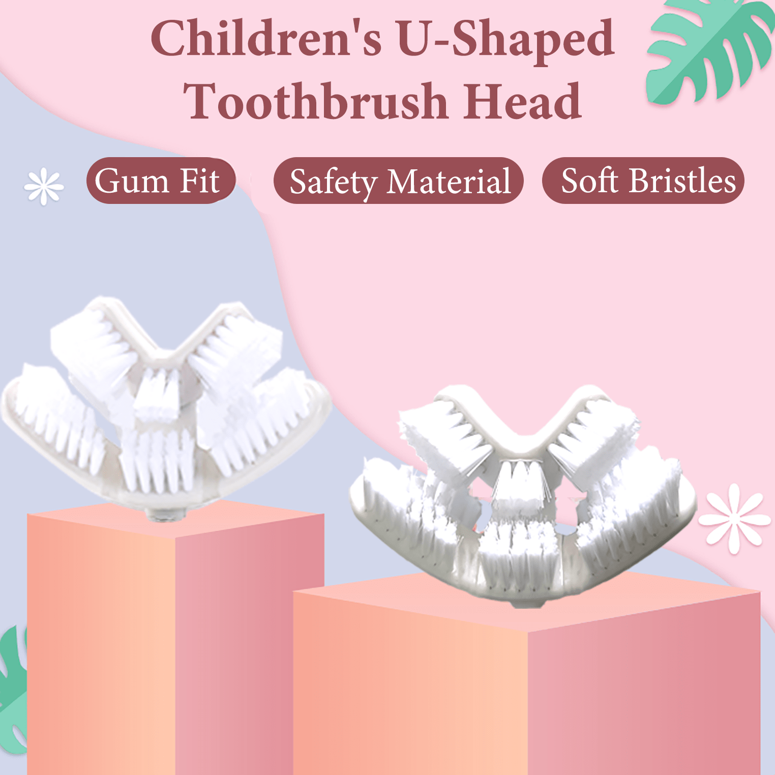 Replacement Toothbrush Heads For Juneng Adult Electric Toothbrush, U ...