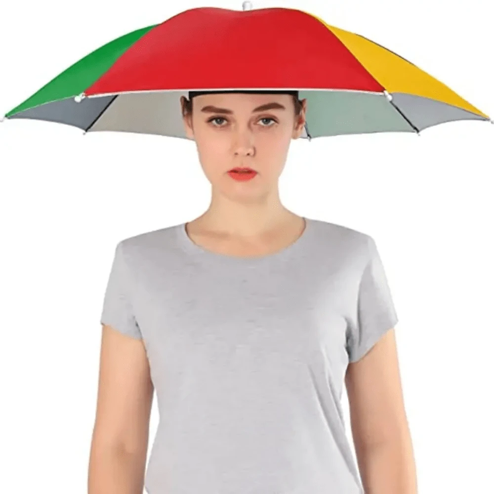 Umbrella hat UV resistant neutral universal umbrella hat An umbrella ...
