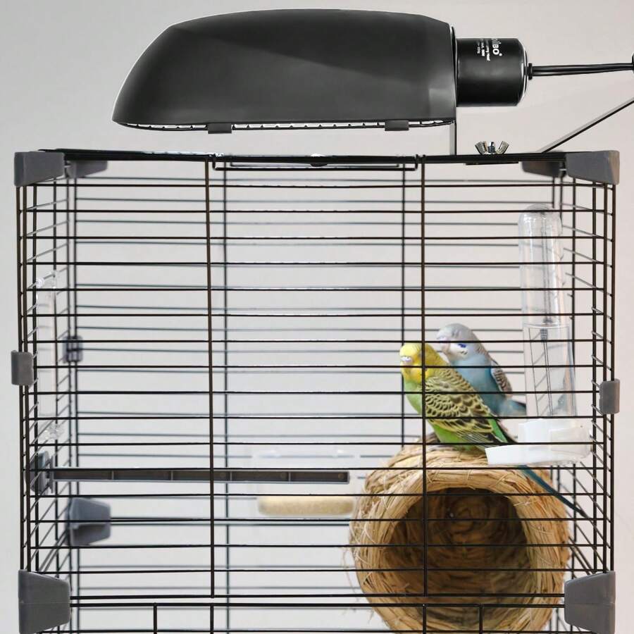 UVA UVB Bird Lighting Combo Kit, Bird Cage Light Fixture with 2.4% UVB ...