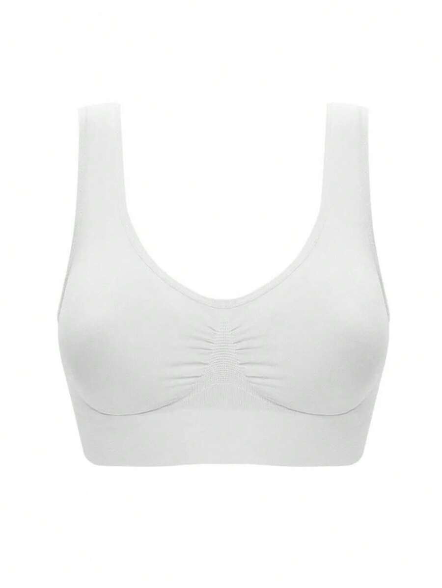 Sexy women push up BREAST bra big size backless bras plus size wireless ...