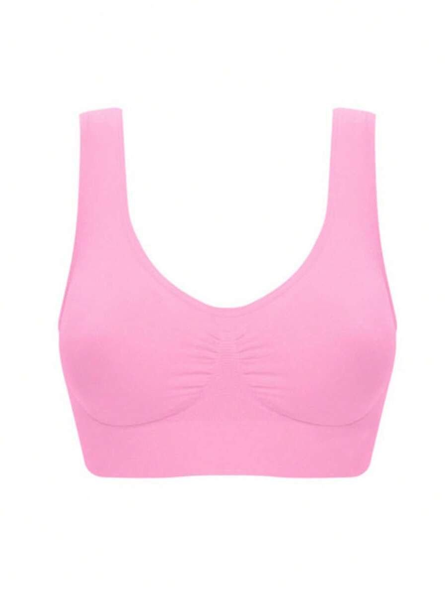 Sexy women push up BREAST bra big size backless bras plus size wireless ...