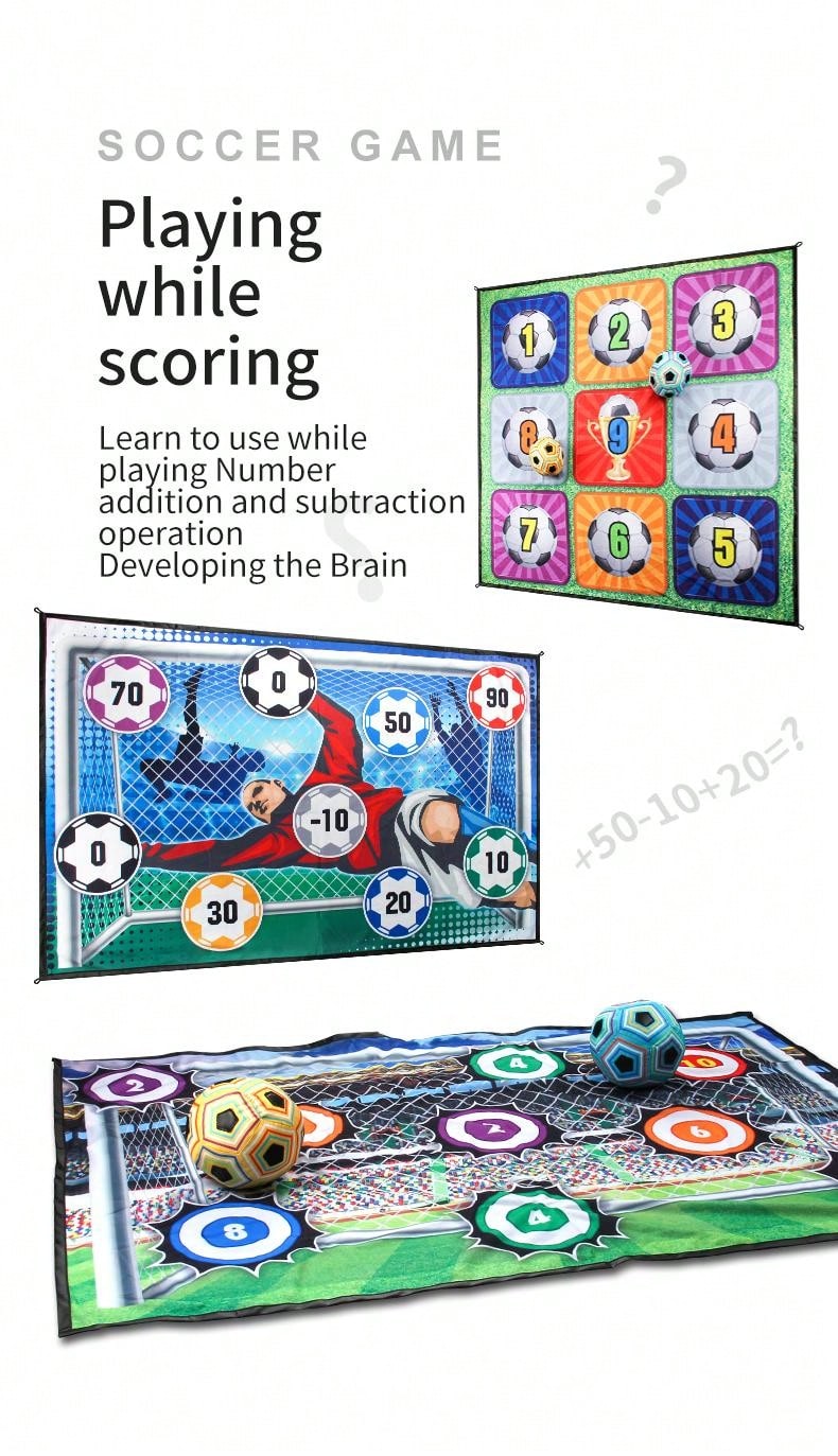 1 set Juego de fútbol para niños, incluye balón de fútbol de práctica ...