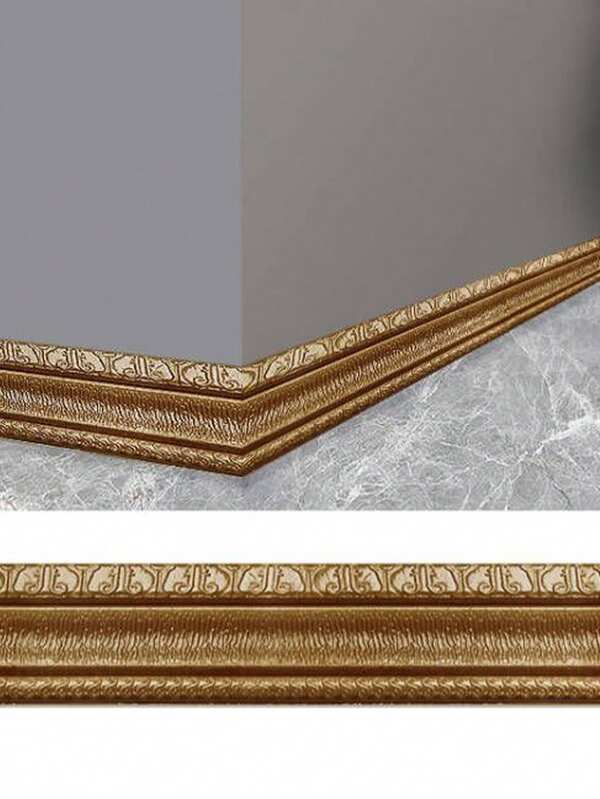 1roll 3d Foam Border Sticker Self-adhesive Waterproof Kick Line ...