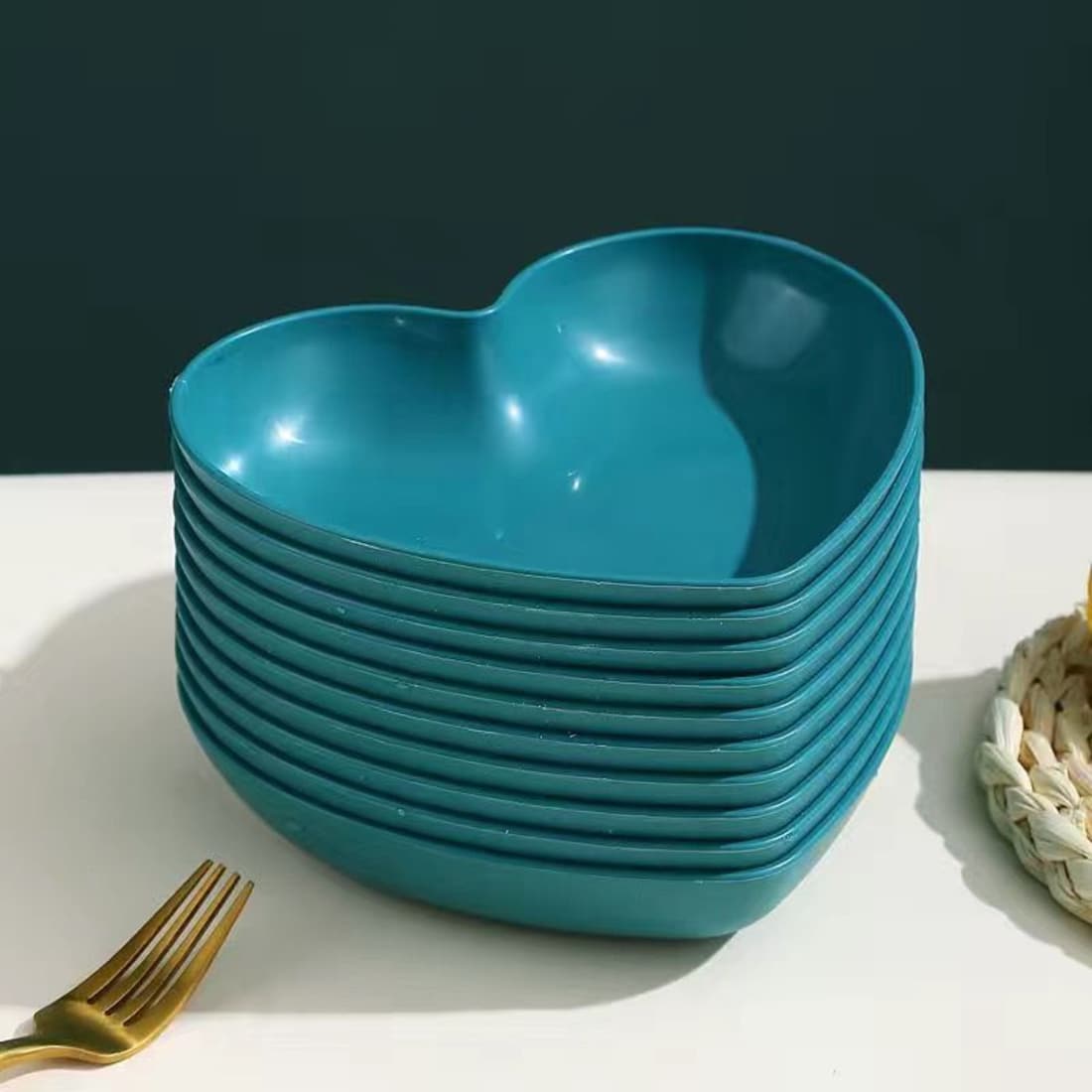 Heart-Shaped Deep Plate | SHEIN USA