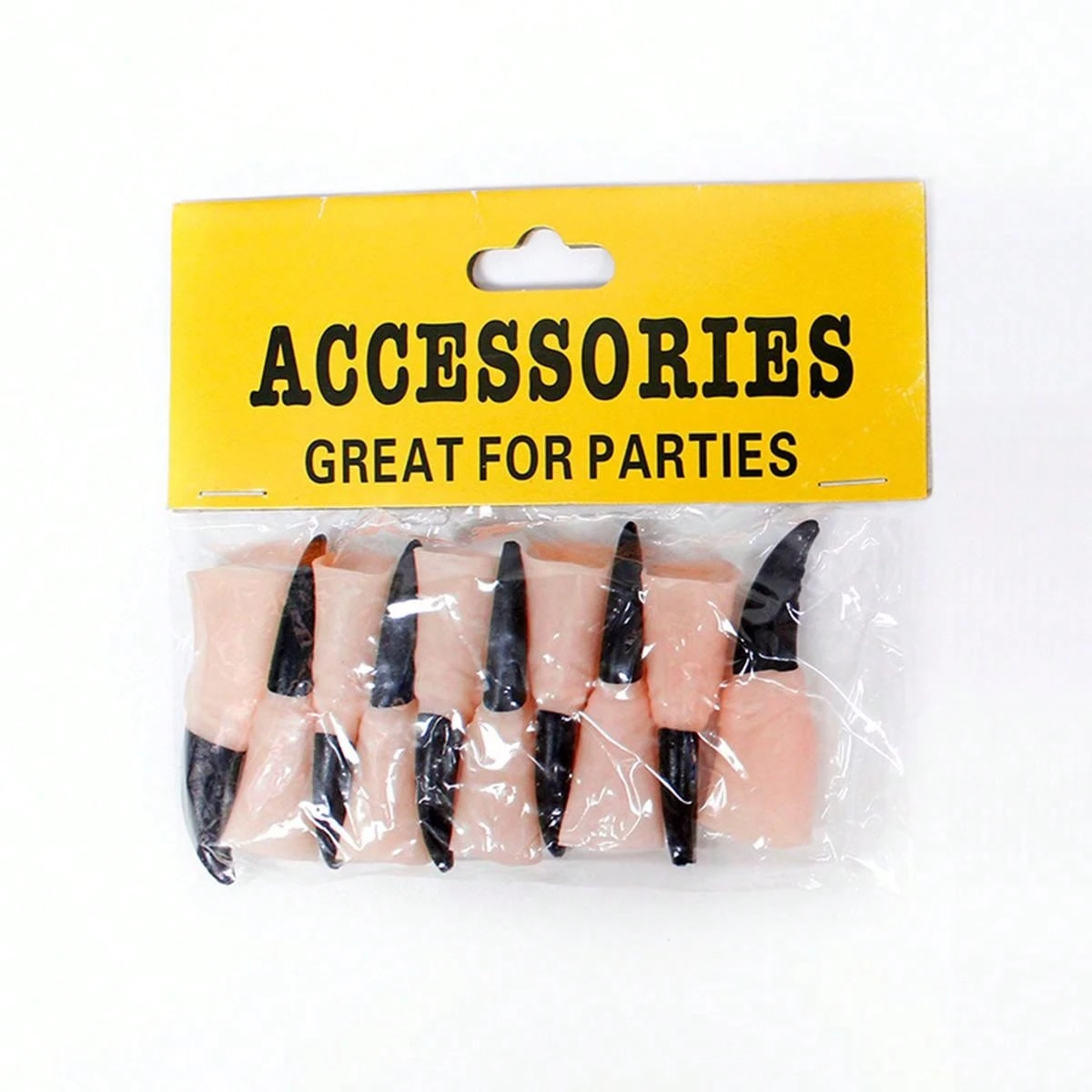 1set Halloween Costume Prop Fake Fingernails For Children, 10pcs In Set ...
