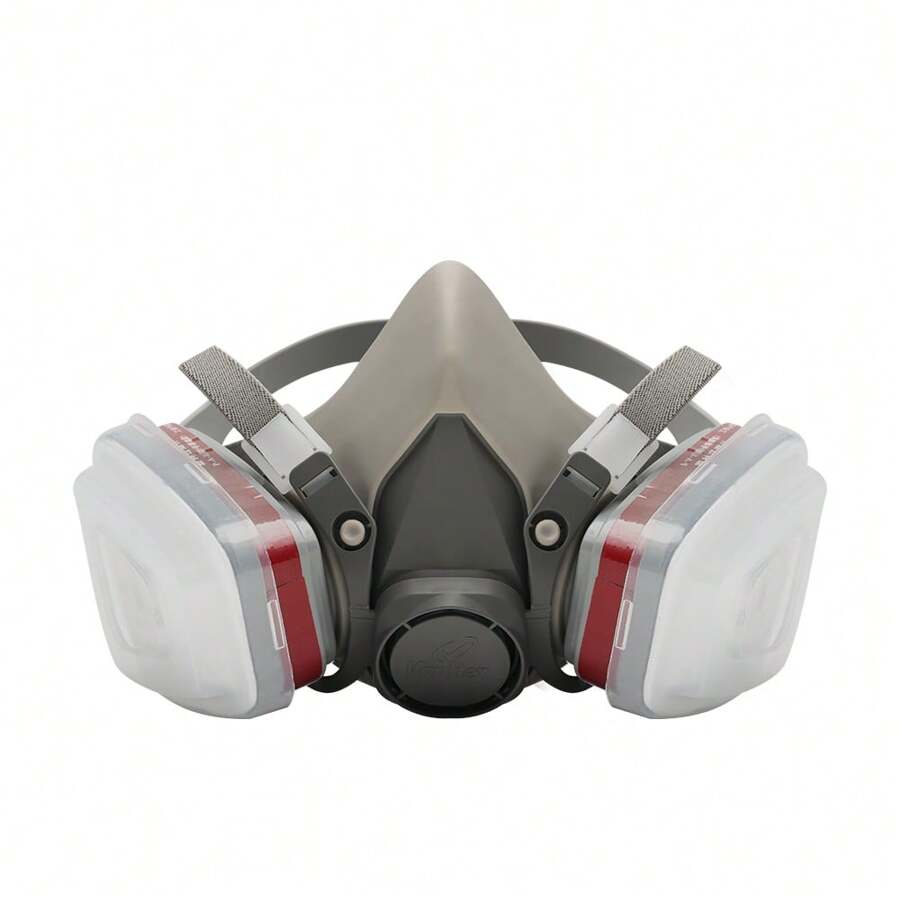 1 Set Upgraded Reusable Respirator Kit, Activated Carbon Half Mask For ...