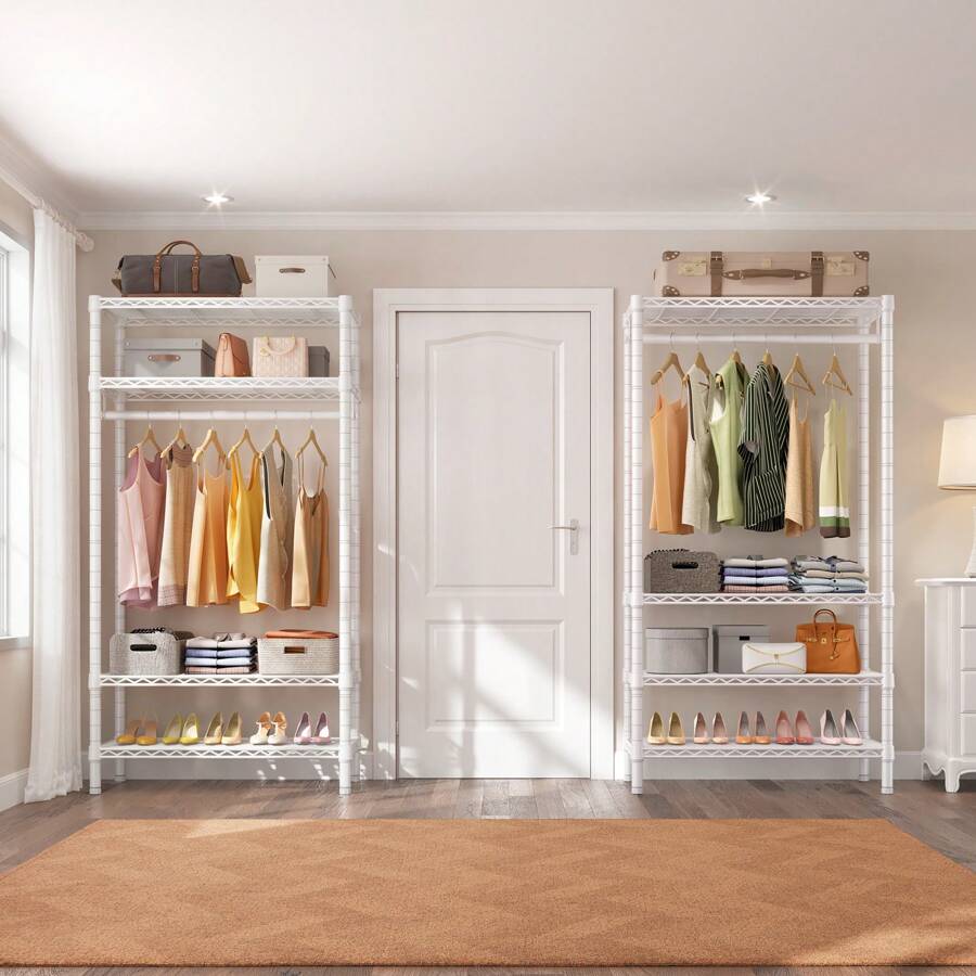 VIPEK V1S I1 Heavy Duty Garment Rack 4-Tier Wire Clothes Rack For ...