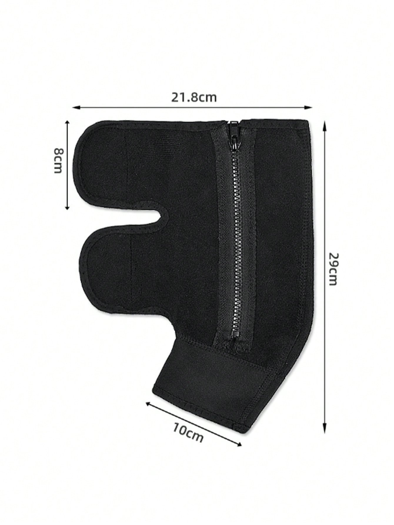 1pc Sports Zipper Compression Marrow Edging Wrap Foot Sleeve | SHEIN USA