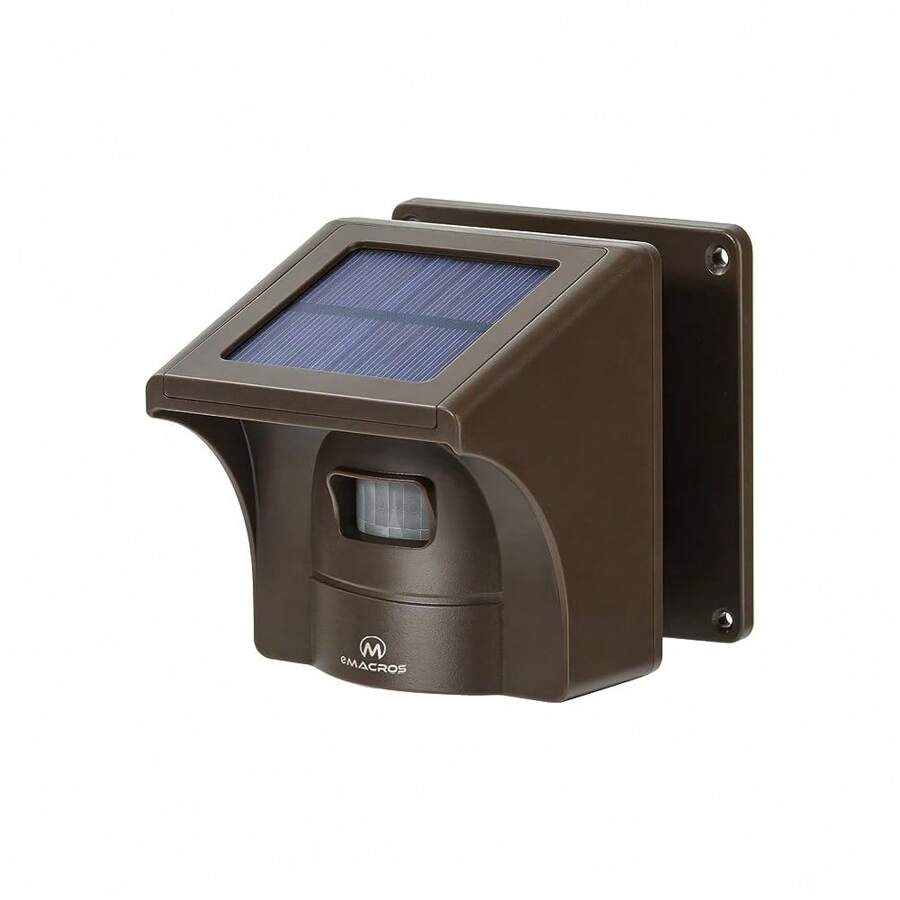 eMACROS HS002 Pro 2 Smart Wireless Driveway Alarm, Long Range Solar-Powered Motion Sensor, App ...