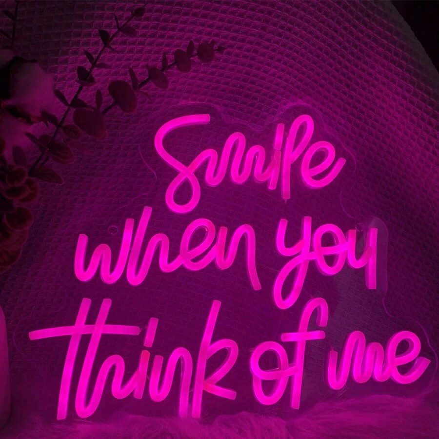 Neon Led Light Sign 'welcome' Design Wall Art For Decorating Shops ...