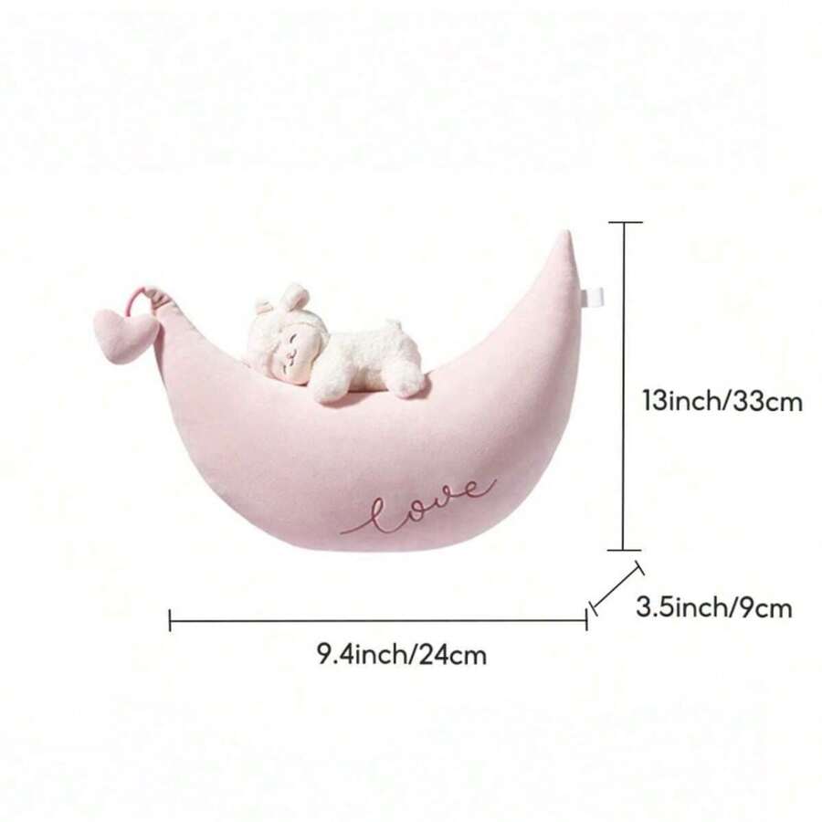 Miniso Sheepie Warm White Small Sheep Plush Toy (Moon Style) | SHEIN UK