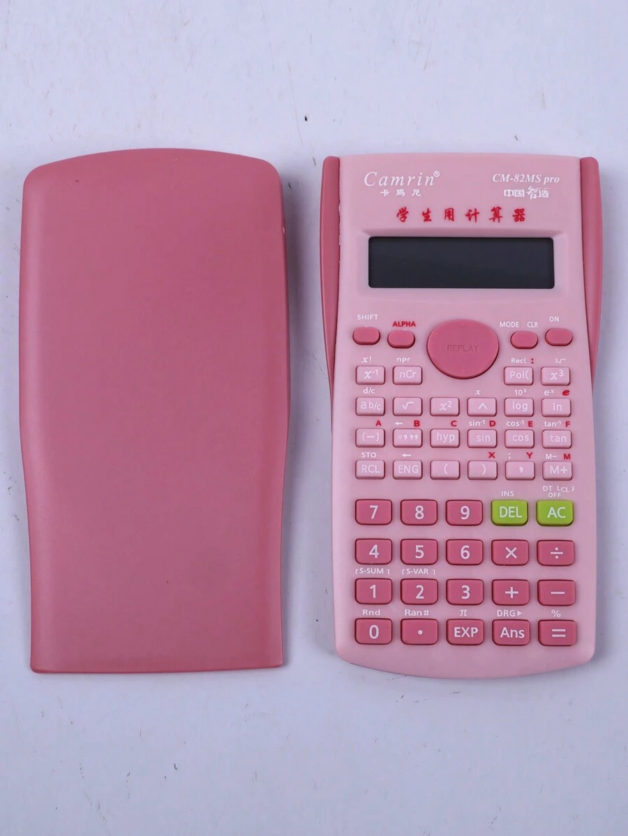 Scientific Calculator With Slide-on Cover And Large Display For Exam ...