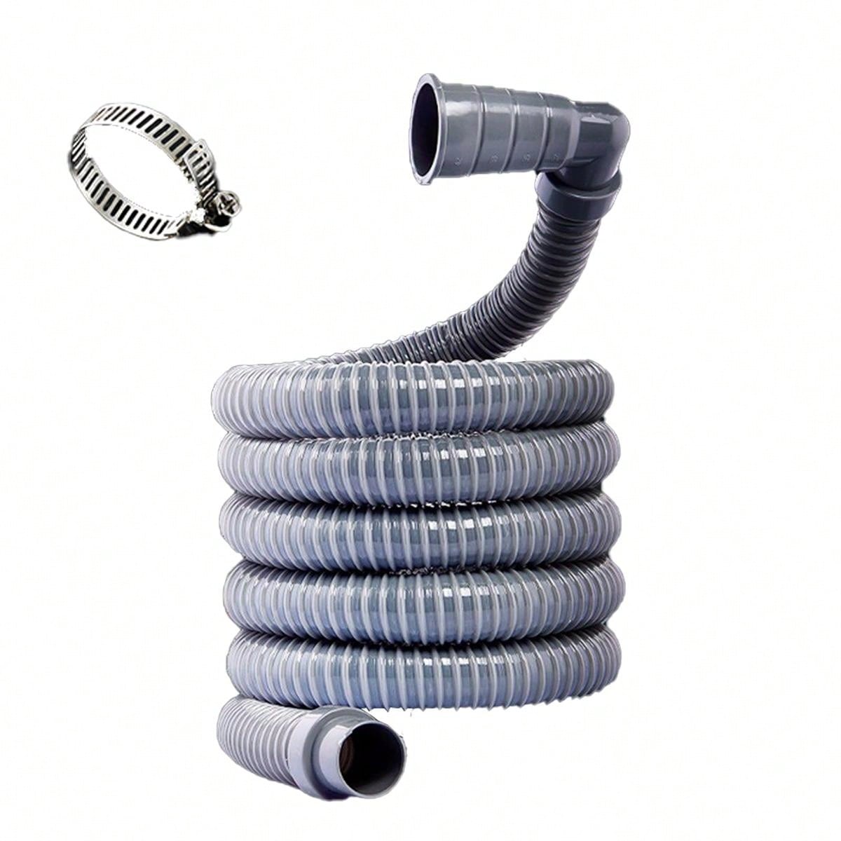 Washing Machine Grey Drain Hose With 1 Hose Clamp | SHEIN USA