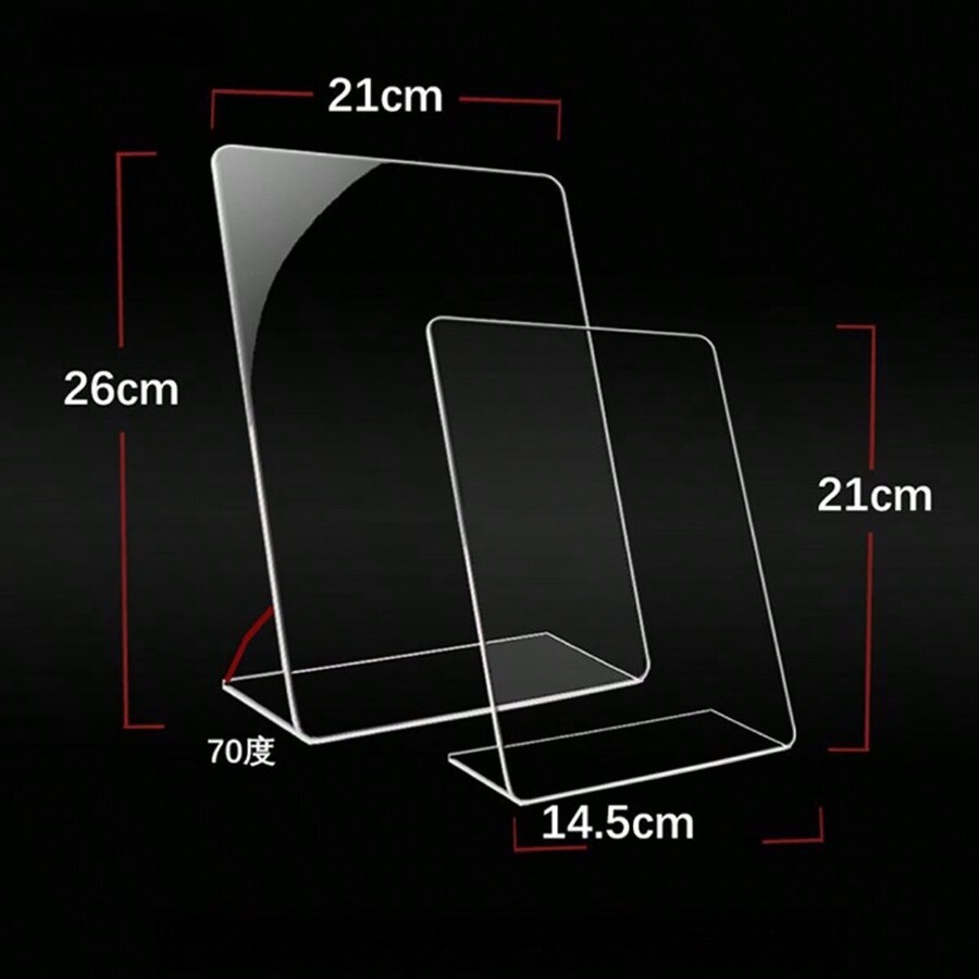 1Pc Clear Acrylic Nail Art Display Board, Must-Have Tool Nail Decals ...