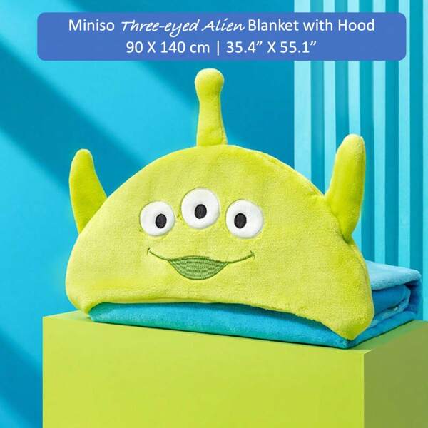 Miniso Toy Story Series Leisure Blanket (Three-Eyed Alien) | SHEIN USA