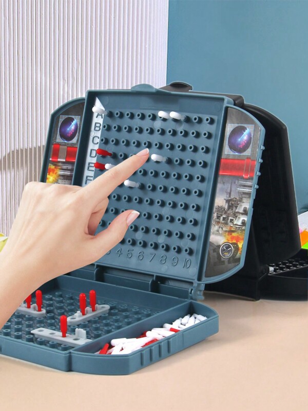 1set Of Fun Battleship Naval Ship Game Chess For Two Players | SHEIN USA