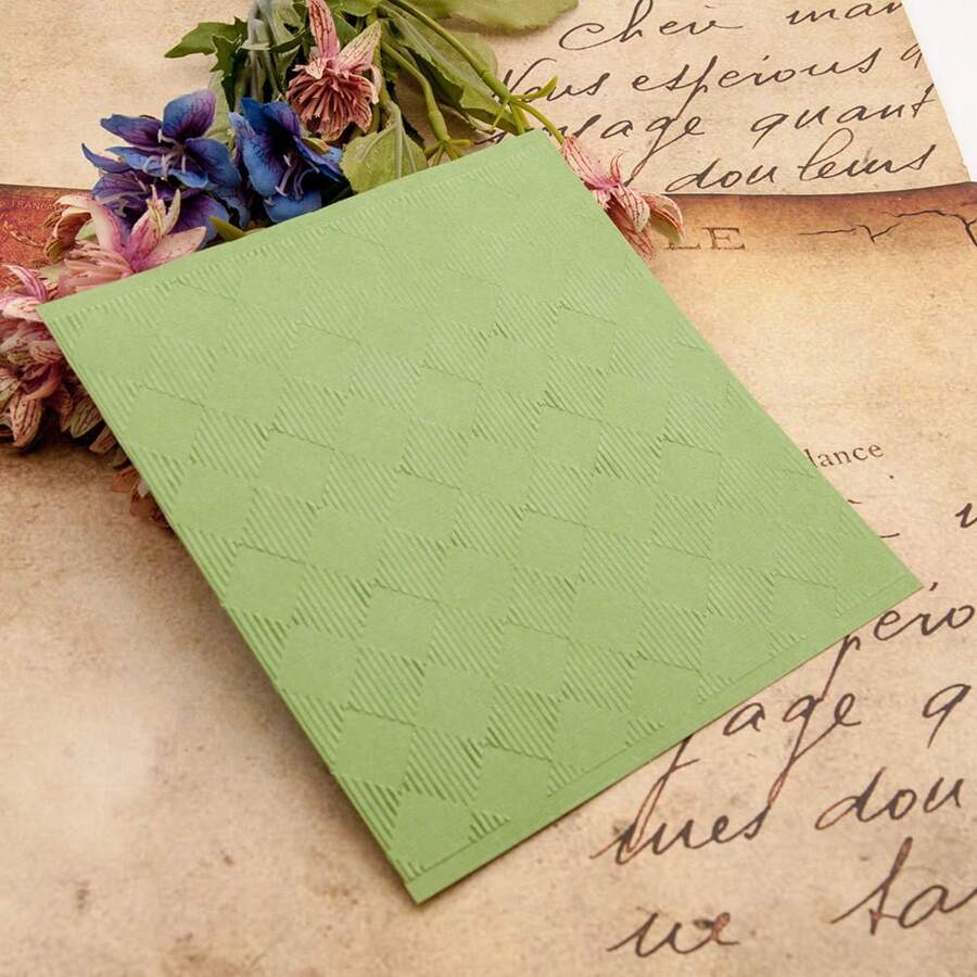 Base Texture Plastic Embossing Folders For DIY Scrapbooking Paper Craft ...