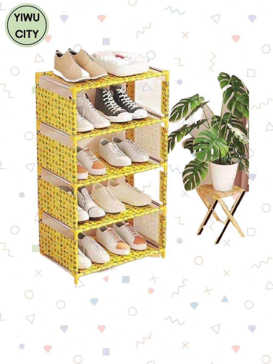 Multipurpose Shelf, Shoe Rack, Bag With Duckling Figure | SHEIN USA