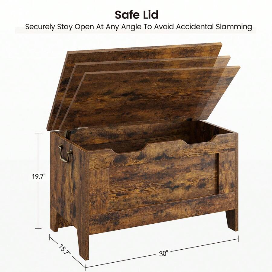 Storage Chest, Retro Toy Box Organizer, Entryway Storage Bench, Toy ...