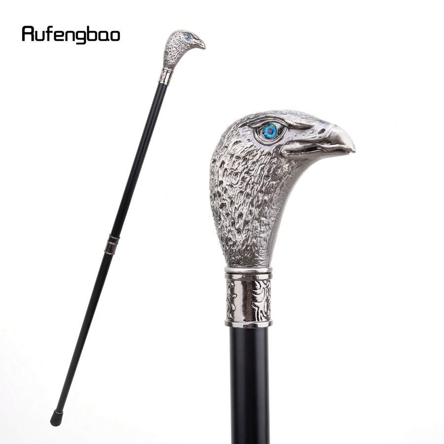 Sliver Eagle Head With Blue Eyes Walking Cane Fashion Decorative ...